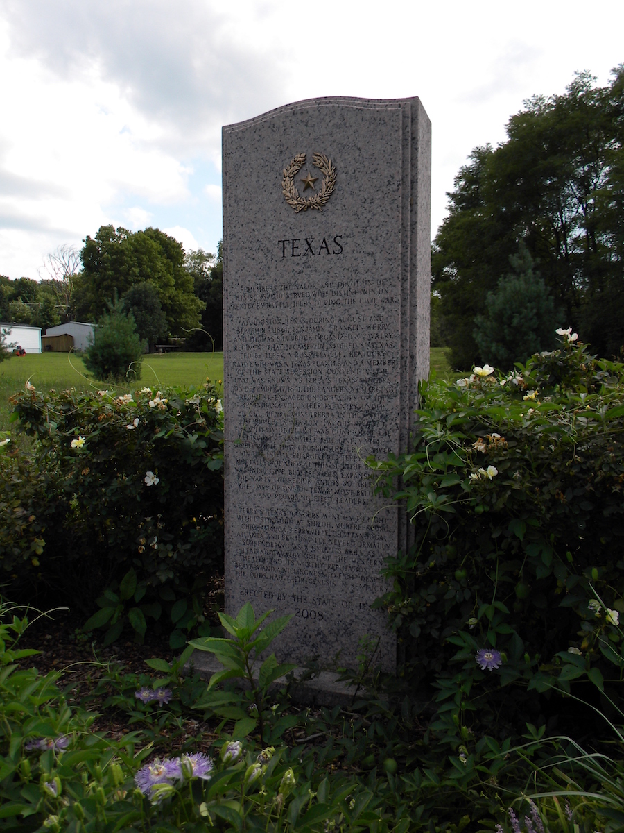 Civil War Monument, Terry’s Texas Rangers – SoKy Film Commission